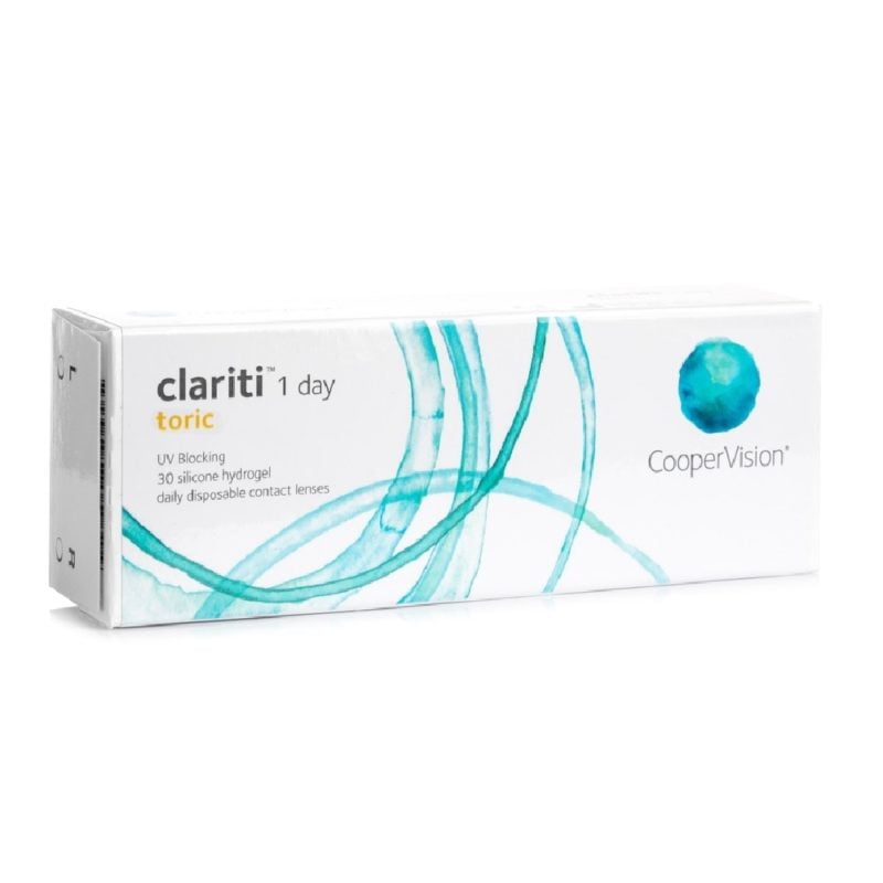 CooperVision Clariti 1day Toric Daily Disposable Lenses
