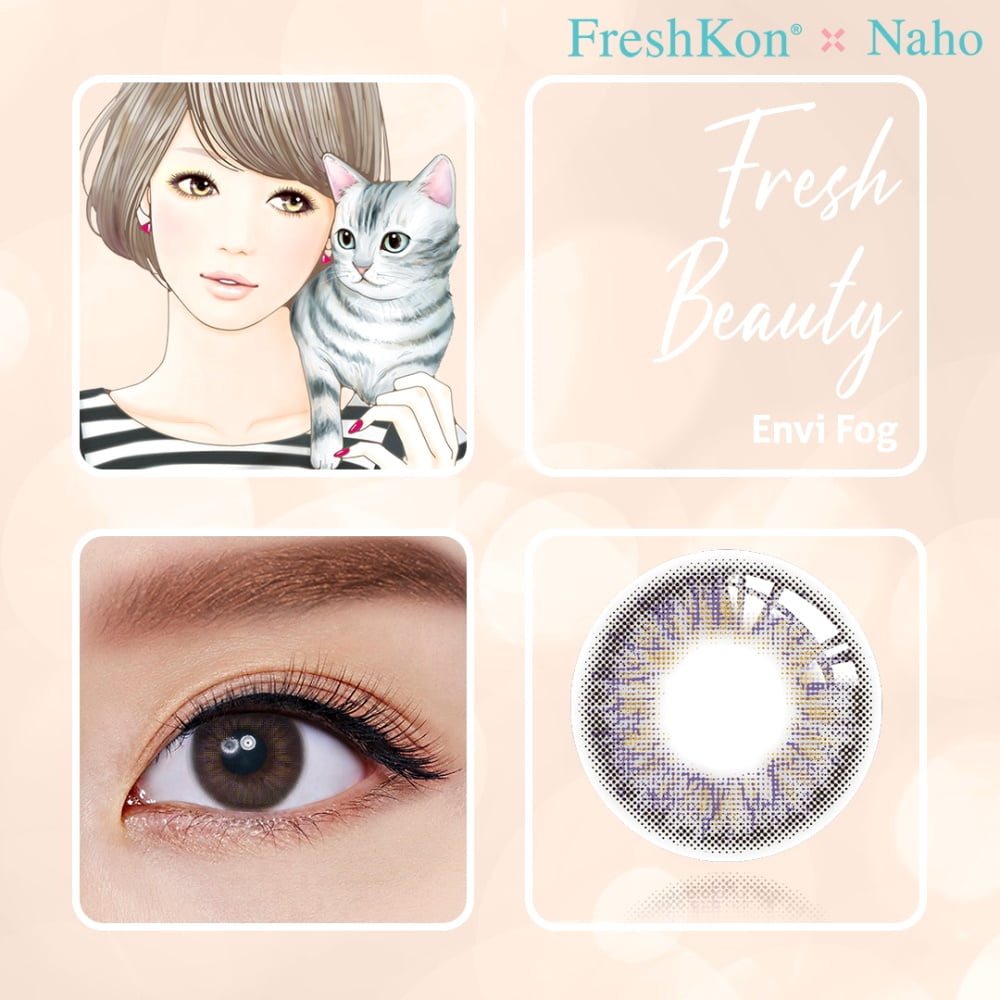 FreshKon Naho Monthly Fresh Beauty Coloured Lenses