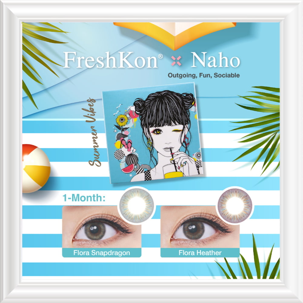 Freshkon X Naho Monthly Disposable Premium Pack