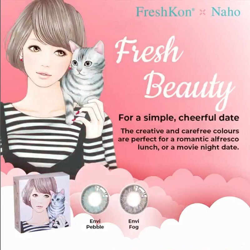 FreshKon Naho Monthly Fresh Beauty Coloured Lenses