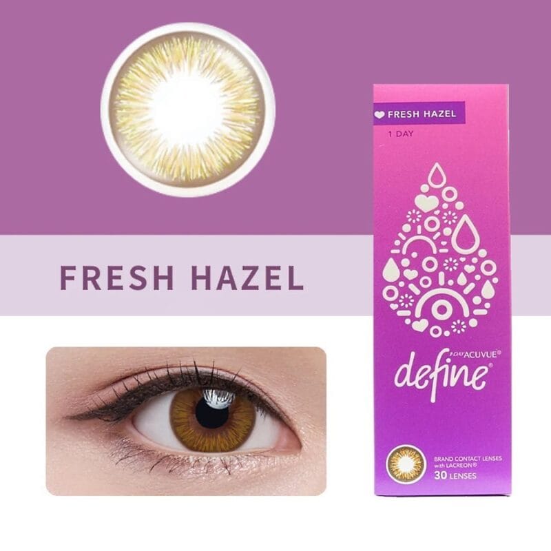Acuvue 1 Day Define Fresh Coloured Contact Lenses